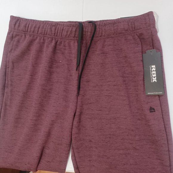 RBX | Pants | Rbx Active Mens Jogger Pants Tapered Size Xl Burgundy ...